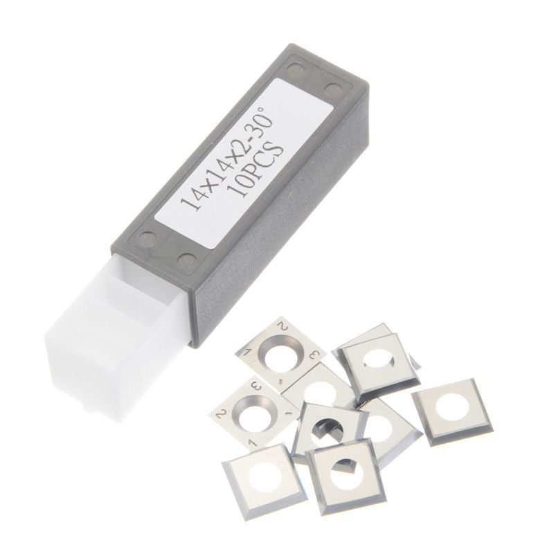 Buy 14 x 14 x 2mm Reversible Turnover Carbide Knives Tip Turn Blades