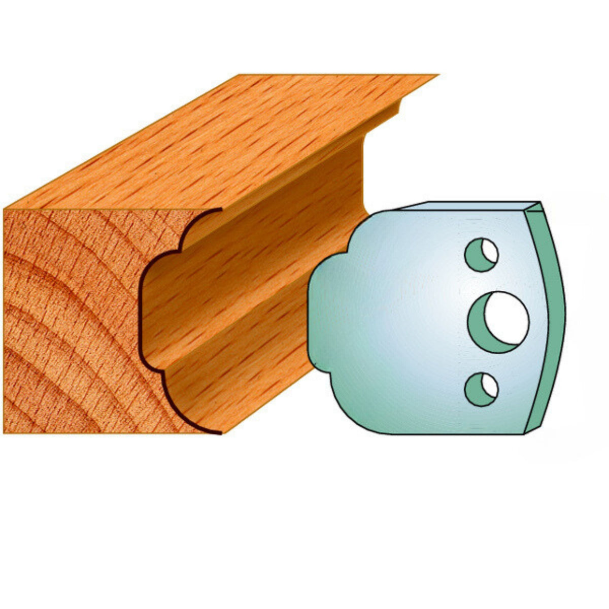 Buy Profile 023 SPINDLE MOULDER CUTTERS - 40MM PROFILE KNIVES & LIMITERS