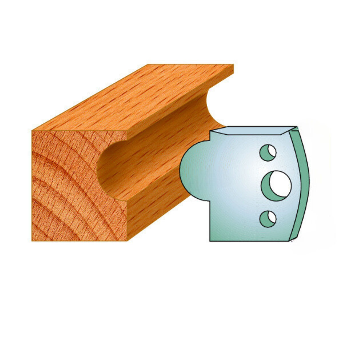 Profile 093 Knives and Limitors Sets | Spindle Moulder Cutters Limitors ...