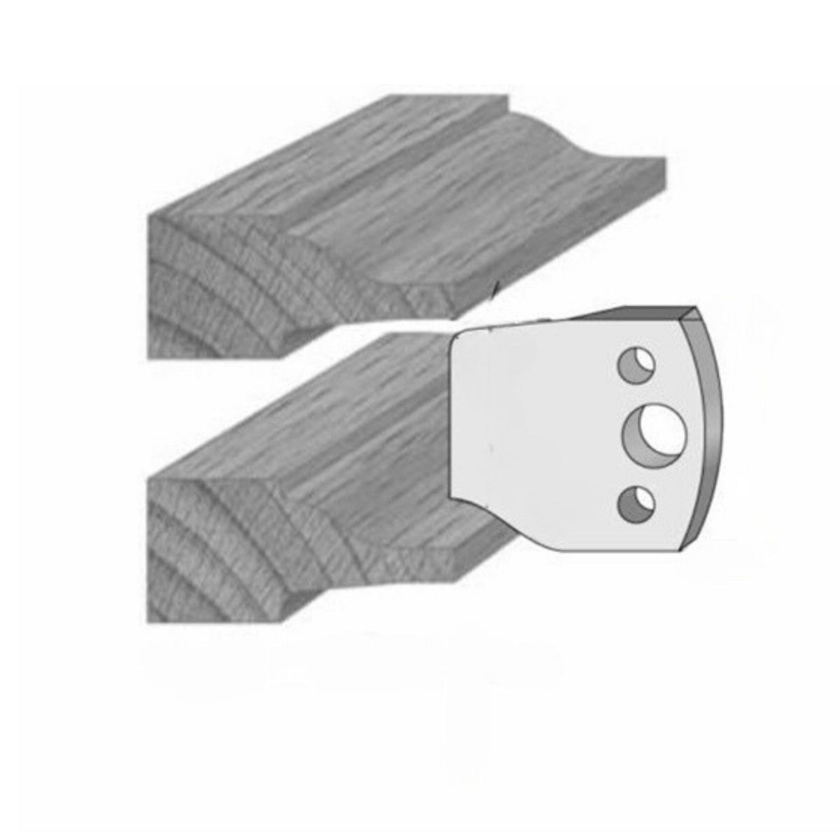 Profile 001 Knives and Limitors Sets | Spindle Moulder Cutters Limitors ...